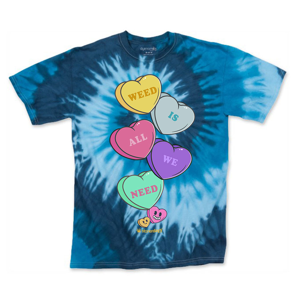 Weed Is All We Need Blue Dream Tie dye – StonerDays